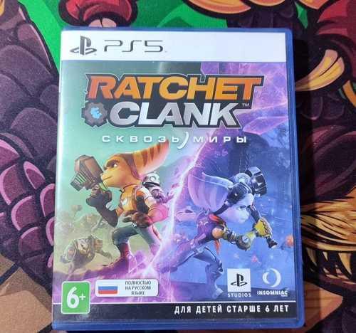 Ratchet clank сквозь миры ps5