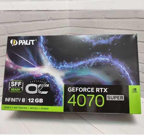 Palit RTX 4070 super infinity 3 OC 12 гб (Новая)