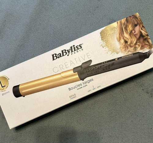 Плойка babyliss gold ceramic C432E 32 мм