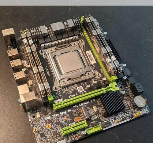 Комплект xeon E5 2650L x79 16gb