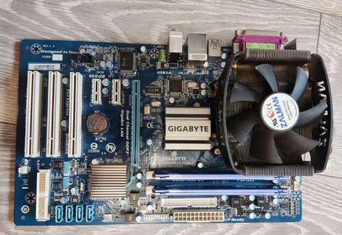 Gigabyte p41t lga 775 2,4 мгц ddr3 4gb