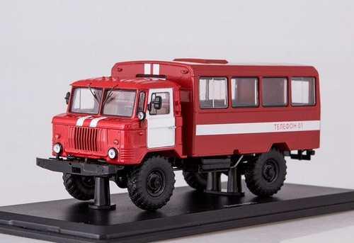 Масштабная модель Вахтовый автобус газ-66