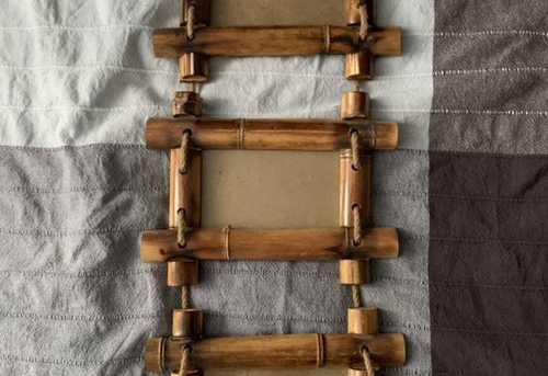 Рамки для фото деревянные