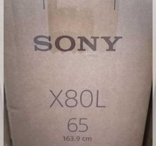 Телевизор Sony KD-65X80L (2023) в наличии