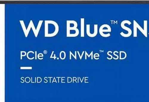 SSD накопитель WD Blue SN580 WDS100T3B0E 1тб, M.2