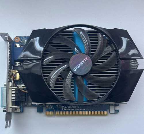 Видеокарта gigabyte GTX 650 OC 2 гб