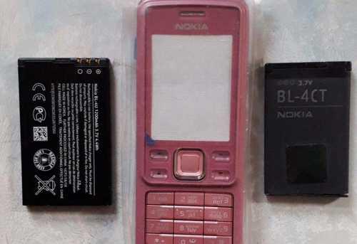 Корпус Nokia 6300,аккумуляторы BL-4U и BL-4CT