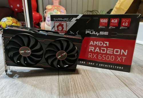 Видеокарта Sapphire AMD Radeon rx 6500 xt OC 4gb