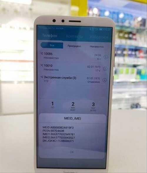 Телефон, Huawei Honor 7X 64 гб