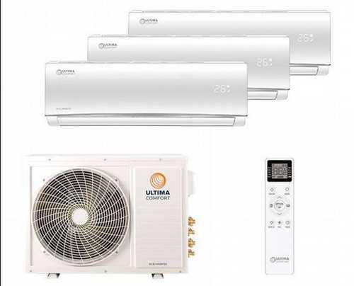 Мультисплит-сист. UC-3FMA24-OUT + UC-ECM09PN * 3