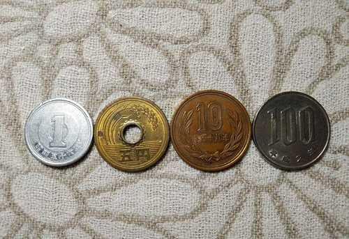 Набор монет Япония