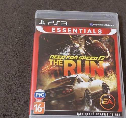 Need for speed the run Essential Игра на ps3