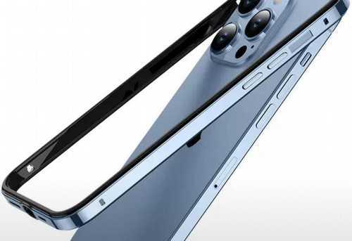 Чехол- бампер на iPhone 15 pro, blue