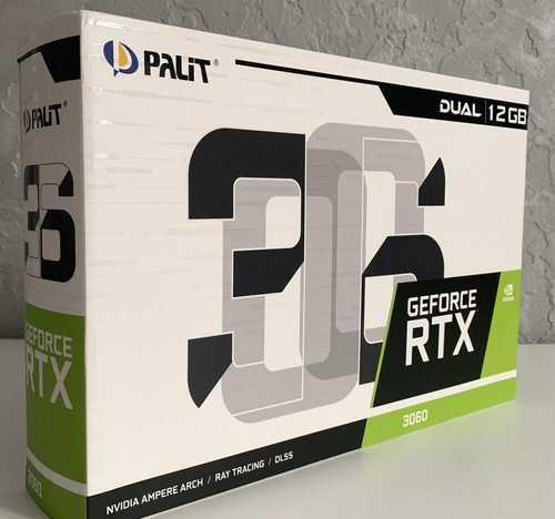 Видеокарта RTX 3060 Palit 12GB, Новая