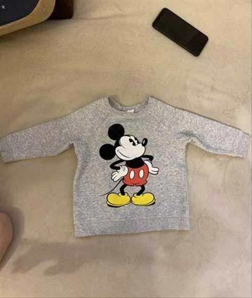 Свитшот детский hm р.80 серия Disney h&m