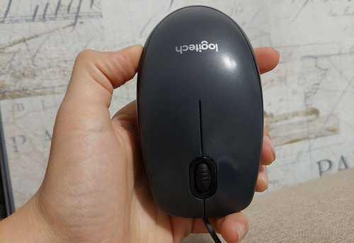 Мышь офисная logitech m100