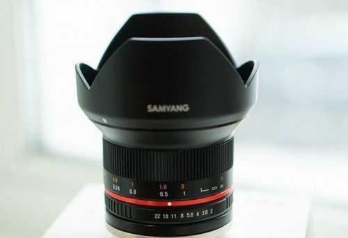 Объектив Samyang 12mm f/2.0 Sony E
