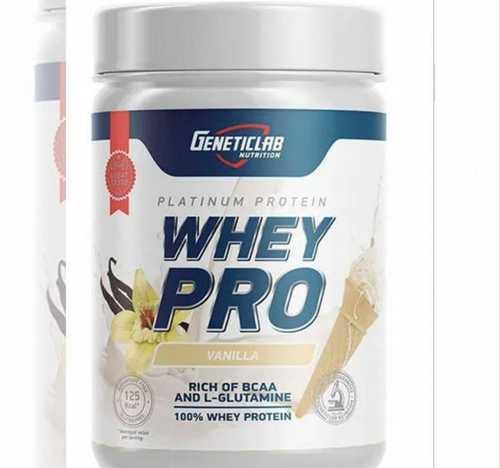 Протеин сывороточный whey Pro Genetik Lab ваниль