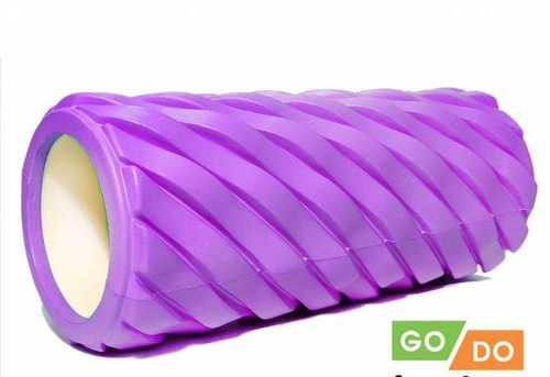 Валик (ролл) для фитнеса GO DO XW7-33-purple+