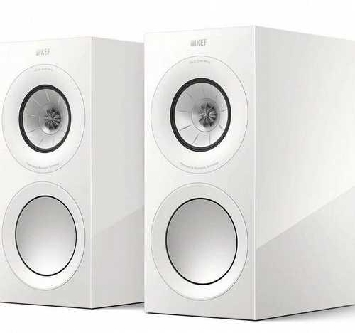 Полочная акустика KEF R3 Met a White Gloss