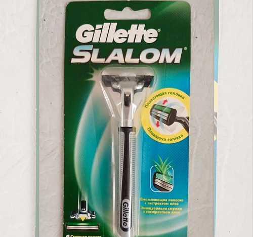 Бритва мужская gillette slalom
