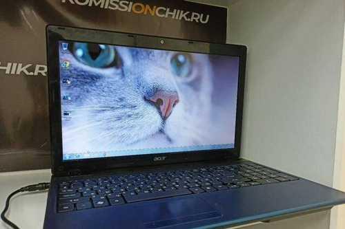 Acer Aspire 5560/ A4-3300M, Синенький Ноутбук