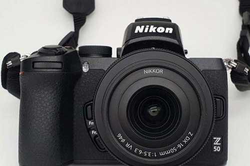 Беззеркальный фотоаппарат Nikon Z50 Kit 16-50mm VR