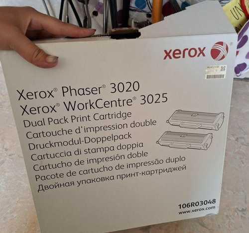 Картридж лазерный Xerox 106R03048 черный