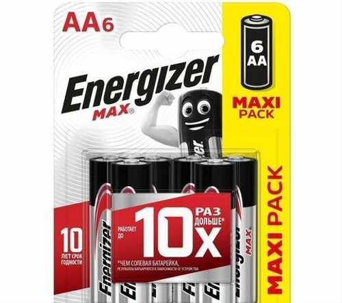 Батарейки Energizer MAX plus LR6/E91 AA #345976