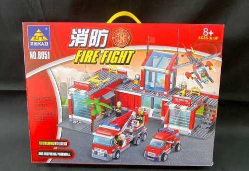 Лего 8051 Пожарная станция