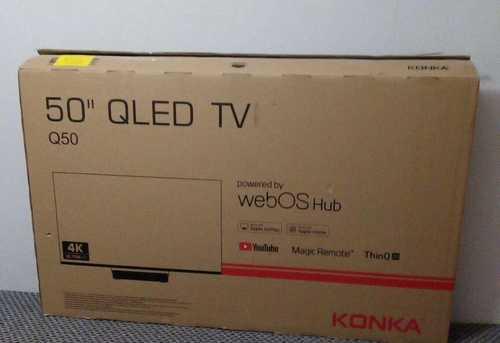 Новый телевизор 50 qled