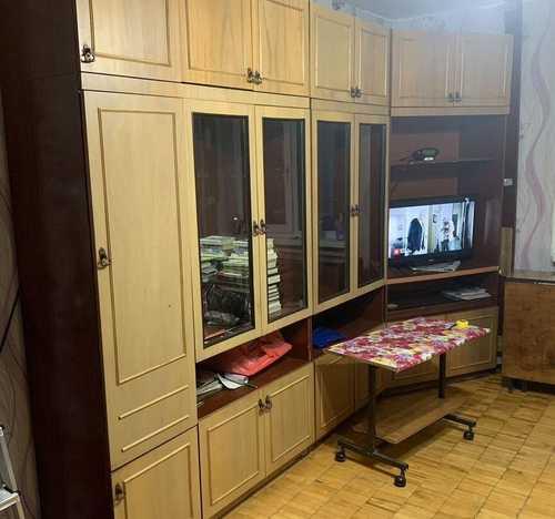 Стенка в гостиную со шкафом под тв бу, шифоньер