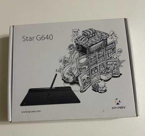 Графический планшет xp pen star g640