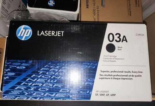 Картридж HP Оригинальный 03A C3903A black