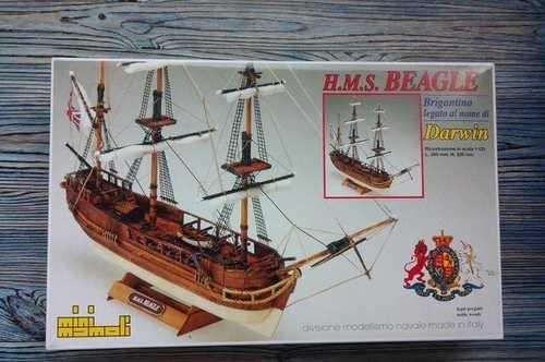 Сборная модель корабля H.M.S.beagle Новый