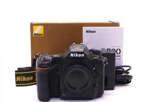 Nikon D500 body в упаковке (пробег 193670 кадров)