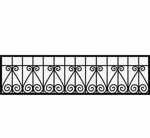 Сварная металлическая ограда - «Прайм-мк-225440»