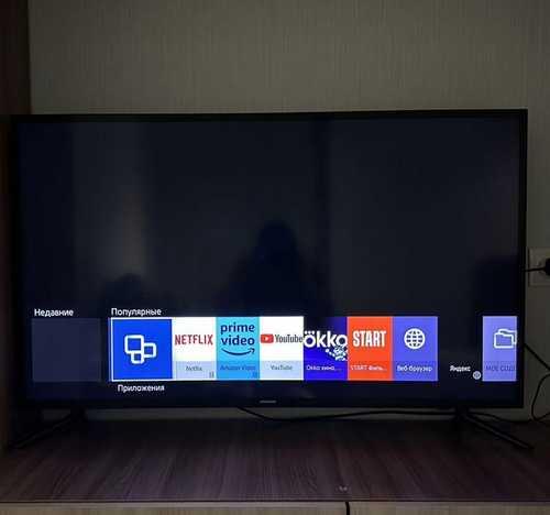 Телевизор samsung SMART tv 43 UE43JU6000