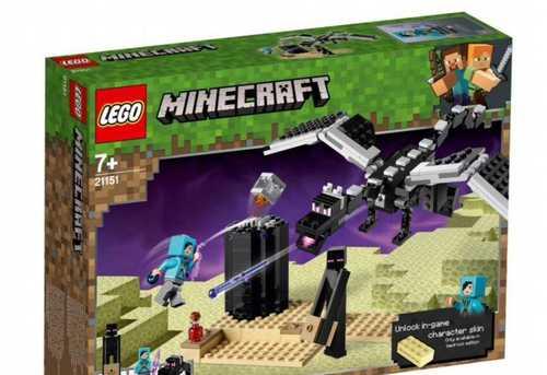 Новый Lego Minecraft 21151 Последняя Битва