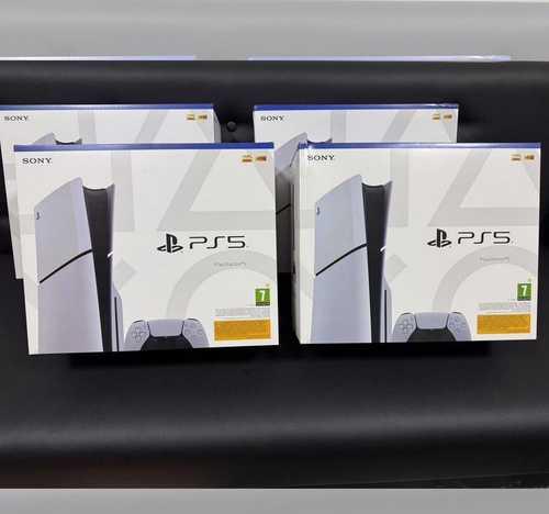 Sony playstation 5 slim blue ray 1 tb с приводом