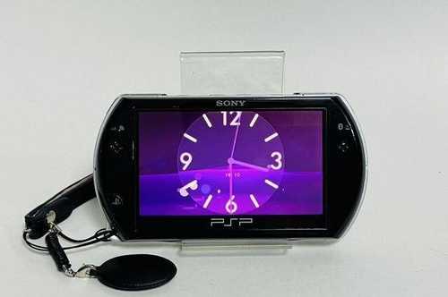Игровая приставка Sony PSP-N1008 Go (A, Б/У, Black