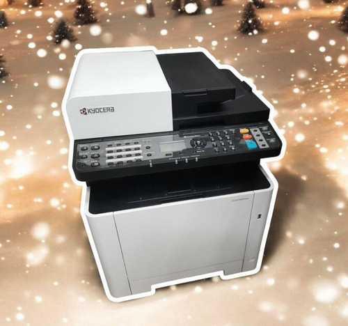 Мфу лазерное цветное kyocera M5521cdw с Wi-Fi, гар