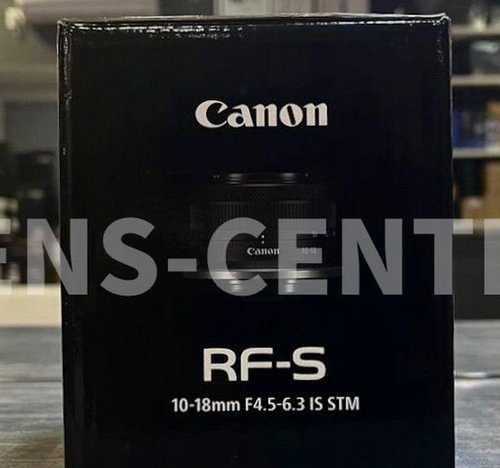 Canon RF-S 10-18mm f/4.5-6.3 IS STM