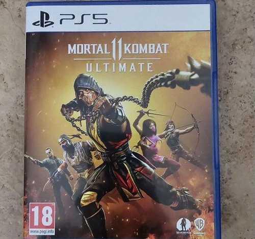 Mortal kombat 11 ultimate ps5 диск