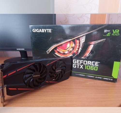 Видеокарта Gigabyte 1060 6gb