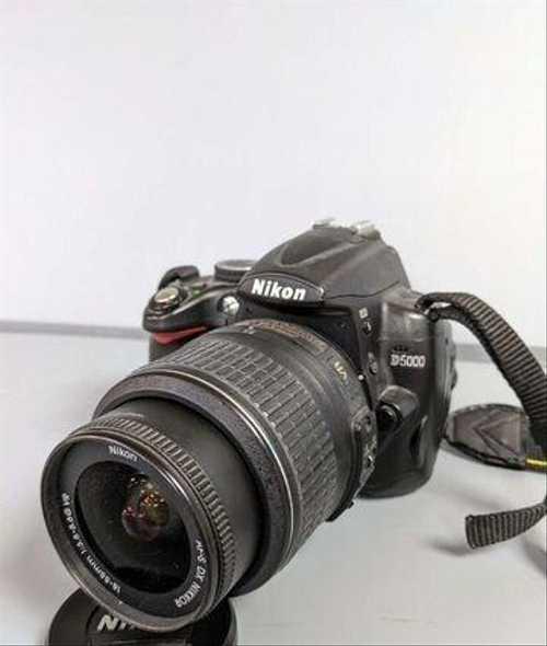 Nikon d5000 18-55mm(комс)