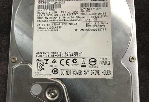 Жесткий диск 3,5" 1Tb hitachi