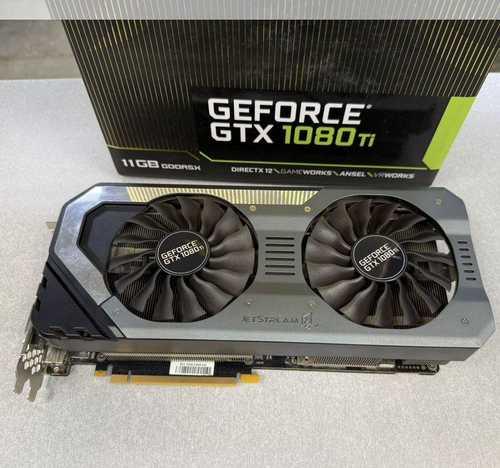 Видеокарта GTX 1080 ti 11 gb palit jetstream