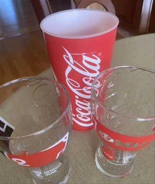 Стаканы coca cola