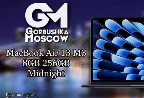 MacBook Air 13 M3 8GB 256GB Midnight